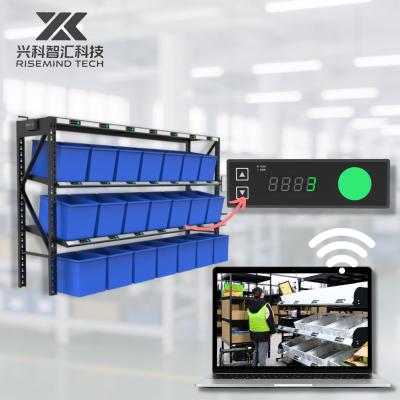 China PTL-D4 4-Digit Electronic Picking to Light Label for Warehouse Picking for sale