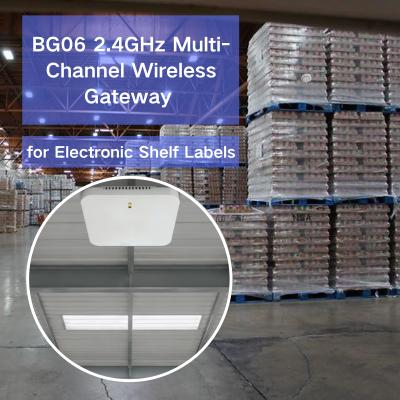 China BG06 2.4GHz Multi-Channel Wireless Gateway for Electronic Shelf Labels for sale