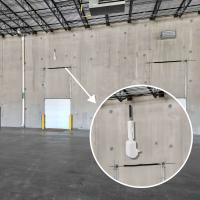 China BW03 Wireless Electronic Shelf Label Positioning Node for Warehouse Picking for sale