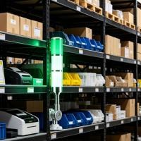 China TD-1S/TD-3S/TD-5S RGB Full Color CAN Bus Aisle Light with 85 dB Buzzer for Warehouse Navigation and Picking for sale