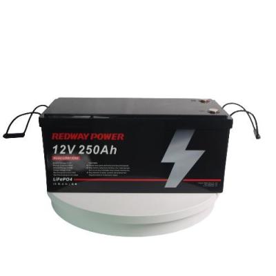 China Rechargeable OEM 12v Lifepo4 Battery 250ah Lithium Iron Phosphate 12v For RV EV for sale