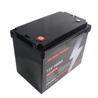 China Rechargeable 12V 100Ah Lithium Deep Cycle Battery ODM Solar Power Lithium Battery for sale