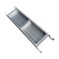 China Ringlock Scaffolding Galvanized Scaffold Steel Plank for Building Material Construction Walking Platform for sale
