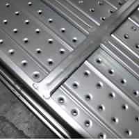 China 400mm Steel Movable Bridge Scaffolding System Material Steel Walking Plank Steel Plank for Scaffolding for sale