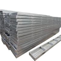China Ringlock Scaffolding Galvanized Scaffold Steel Plank for Building Material Construction Walking Platform for sale
