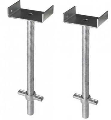 China Q235 Glavanzied Adjustable Base Jack Scaffolding for Disc System and Support System for sale