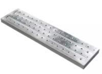 China Factory Price Q235 Certified 2M Steel Galvanized Scaffolding Planks with Box Stiffener for sale