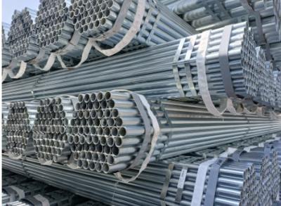 China Galvanised Metal Scaffold Tube 6m Length  245N/mm2 3.2 thickness steel pipe for sale