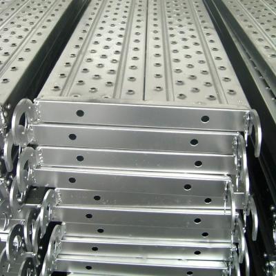 China Container Packaging Perforated Steel Plank Customized Length Galvanized for sale