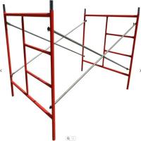 China High Durability Frame System Scaffolding with Powder Coating Surface Treatment for sale