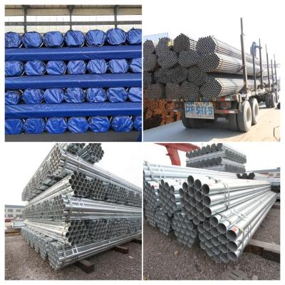 China Excellent Corrosion Resistance Galvanised Scaffold Tube 2.5D Bending Radius 6.4kg/m for sale