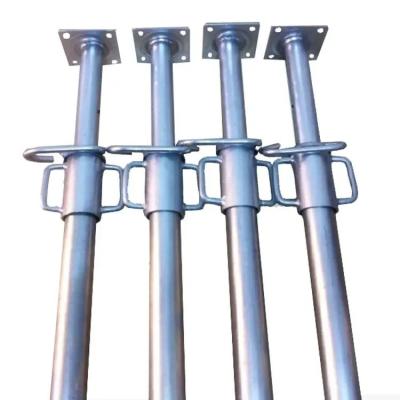 China Scaffolding Silver Adjustable Steel Prop with Simple Design Support Function for sale