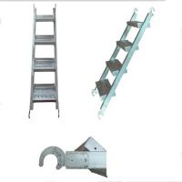 China Professional Scaffolding Ladders 2 Years 30cm Step Height 150kg Load Capacity for sale