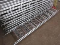 China Reliable Scaffolding Step Ladders Step Height 30cm HDG Coated for sale