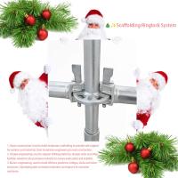 China Ringlock System Versatile Scaffold Connection System Ringlock Connectors for sale