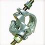 China Paint Dipped Scaffolding Connector British Drop Forged Double Coupler for sale
