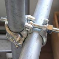 China EN74-1 Standard Silver Scaffolding Coupler For High Performance Construction for sale