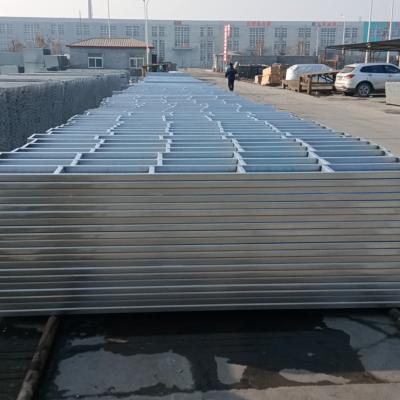 China Customized Length Steel Staging Plank With Hot Dip Galvanized Surface for sale