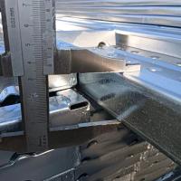 China Scaffolding Galvanized Steel Plank Customized Length Construction for sale