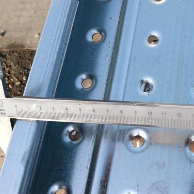 China Scaffolding Galvanized Steel Plank Customized Length Construction for sale
