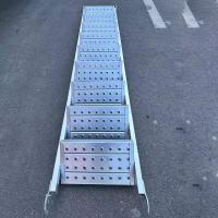 China Scaffolding Climbing Platforms HDG Coating For Durability Scaffold Platform Ladder for sale