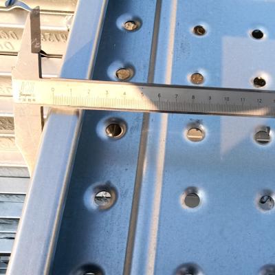 China Customized Length Galvanized Steel Planks Steel Scaffold Planks Customizable for sale