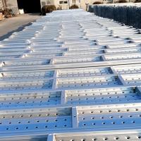 China Customized Length Steel Scaffolding Plank For Construction Applications for sale