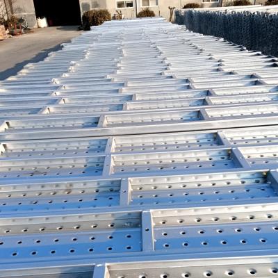 China Customized Length Steel Scaffolding Plank For Construction Applications for sale