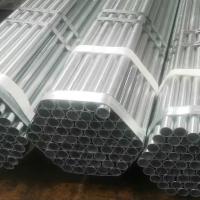 China 3.2mm Galvanised Scaffold Tube hot dip galvanized scaffolding steel tube stamped for sale