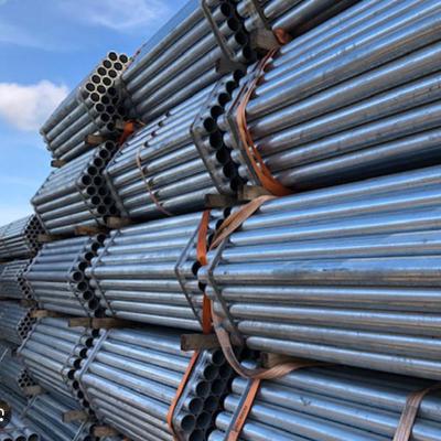China Durability  galvanized scaffolding pipe hot dip galvanized scaffolding steel tube for sale