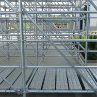China Hot Dip Galvanized Ringlock Scaffolding For Architecture Construction Site for sale