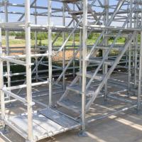 China Q235 Steel Ringlock System Scaffolding Hot-dip Galvanized and Origin for Construction for sale