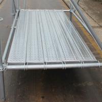 China Shipment Scaffolding Plank Pre-galvanized/hot Dip Galvanized Surface for sale