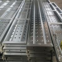 China Heavy-Duty Steel Staging Plank for Customized Length in Construction for sale