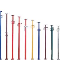 China Construction Building Material Mideast Steel Prop Galvanized Painted Acro Jack Formwork Shoring for sale