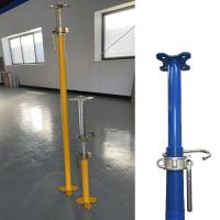 China Customizable Powder-Coated construction steel props adjustable construction props for sale