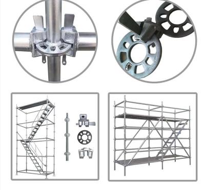 China Construction And Maintenance Aluminum Ringlock Scaffolding System For Durable Construction for sale