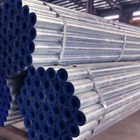 China Hot Dipped Galvanized Round Steel Pipe Pre GI Steel Pipe Welded Galvanised Coating Metal Tube For Scaffolding Structural for sale