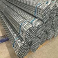 China Hot Dipped Galvanized Round Steel Pipe Pre GI Steel Pipe Welded Galvanised Coating Metal Tube For Scaffolding Structural for sale
