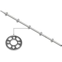 China Hot dip Galvanized Ringlock System Scaffolding for Scaffold Building Construction Tools for sale