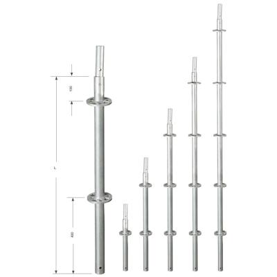 China Hot dip Galvanized Q235 Steel Ringlock Scaffolding for Architecture Construction for sale