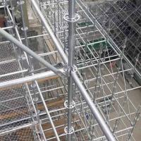 China Origin China Ringlock System Scaffolding With Hot Dip Galvanized Finish for sale