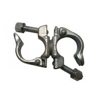 China Scaffold Double Fixed Coupler Sleeve Scaffolding Coupler Types and Clamps Load Capacity Weight for sale
