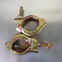 China Building Construction American Type USA Standard Scaffolding Drop Forged Steel Angle Adjustable Clamp/Swivel Coupler for sale