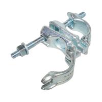 China Heavy Duty Construction Steel Scaffolding Coupler High Strength EN74-1 Silver for sale