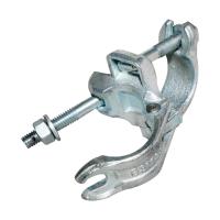 China Heavy Duty Construction Steel Scaffolding Coupler High Strength EN74-1 Silver for sale