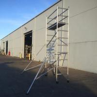 China 10m Height Aluminum Scaffold Tower China Contruction Equipment Tools for sale