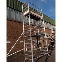 China Scafold / Ladder Frame Aluminium Scaffolding Ladder Mobile for sale