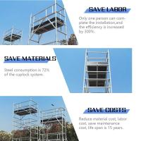 China Scaffolding Parts Scaffold Ladder Frame Scaffolding Material Cross Brace Shoring Towers for sale