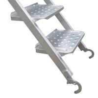 China Aluminum Scaffolding Climbing Ladders 2-3m for Flexible Height Adjustment for sale